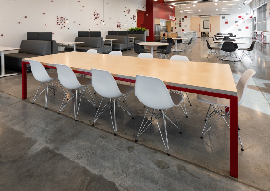 Painted Parsons Style Table With Baltic Plywood Top - Etsy