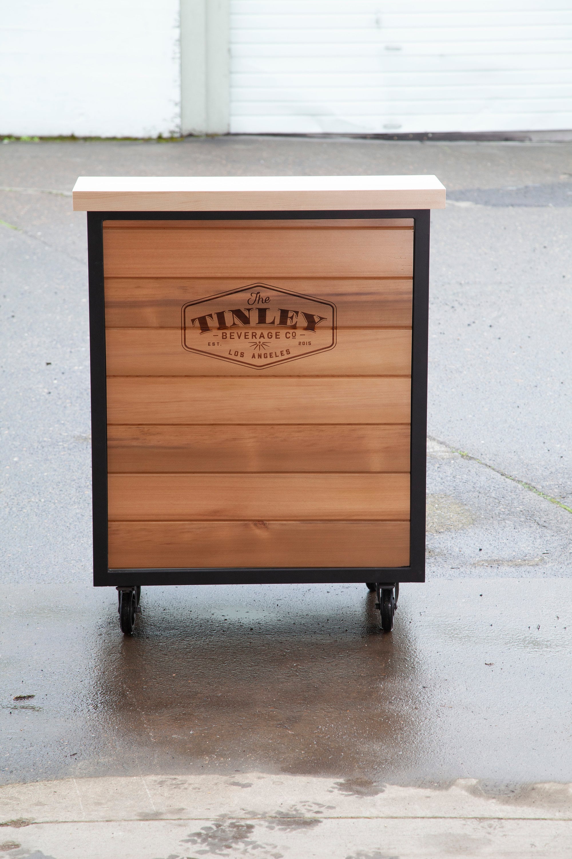 Portable Bar With Custom Engraved Logo - Etsy