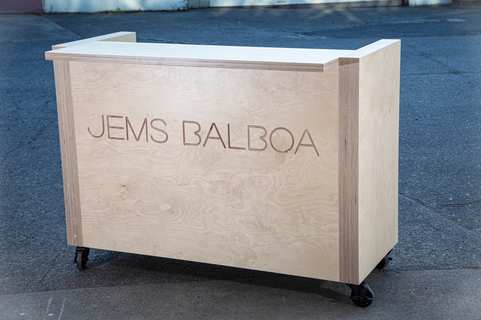 Portable Reception Desk With Custom Engraved Logo - Etsy