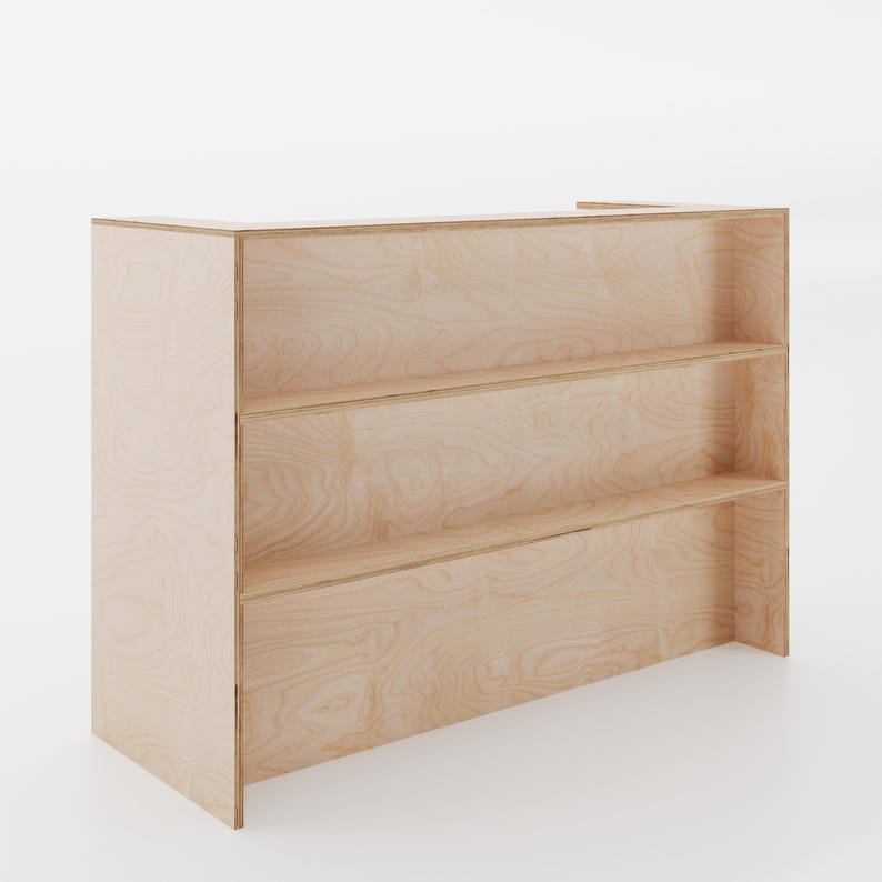 Book Shelf Reception Desk - Etsy