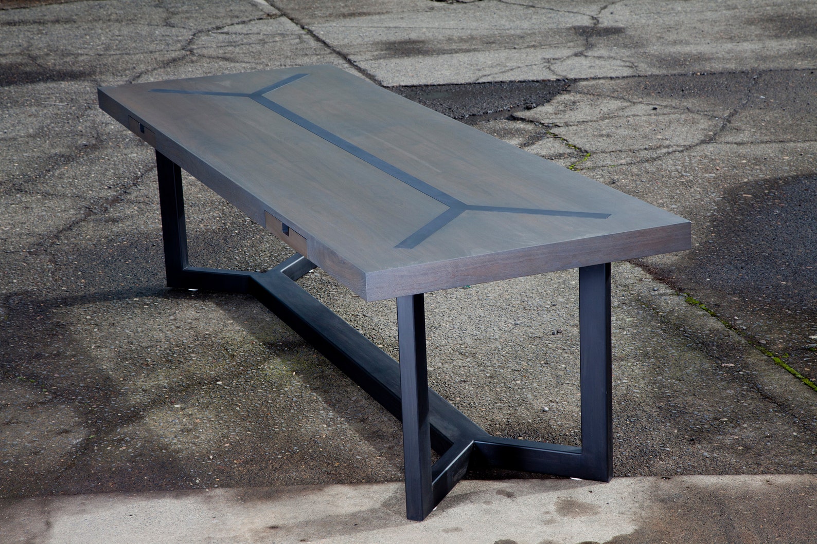 Hidden Cord Chase Conference Table - Etsy
