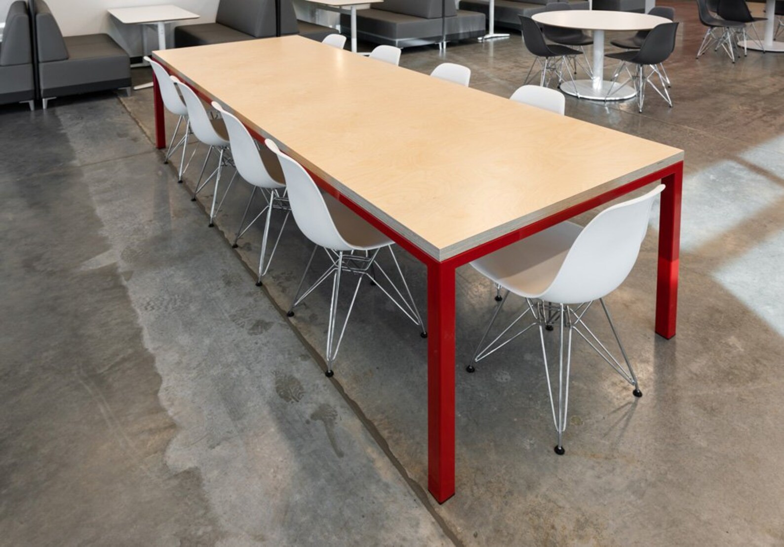 Painted Parsons Style Table With Baltic Plywood Top - Etsy