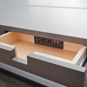 Hidden Cord Chase Conference Table - Etsy