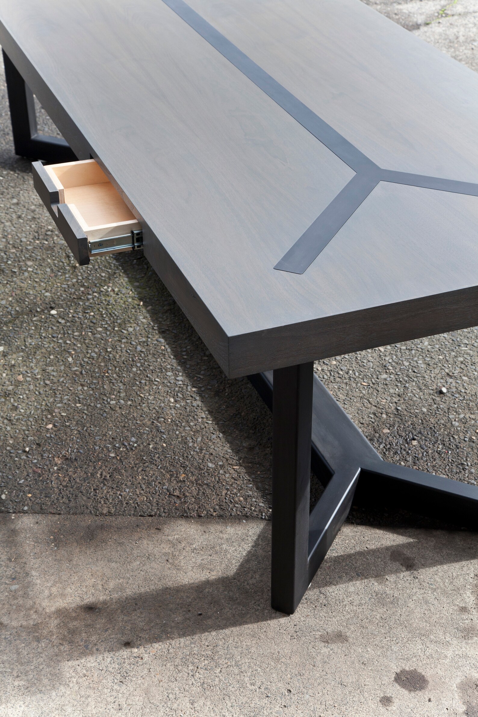 Hidden Cord Chase Conference Table - Etsy