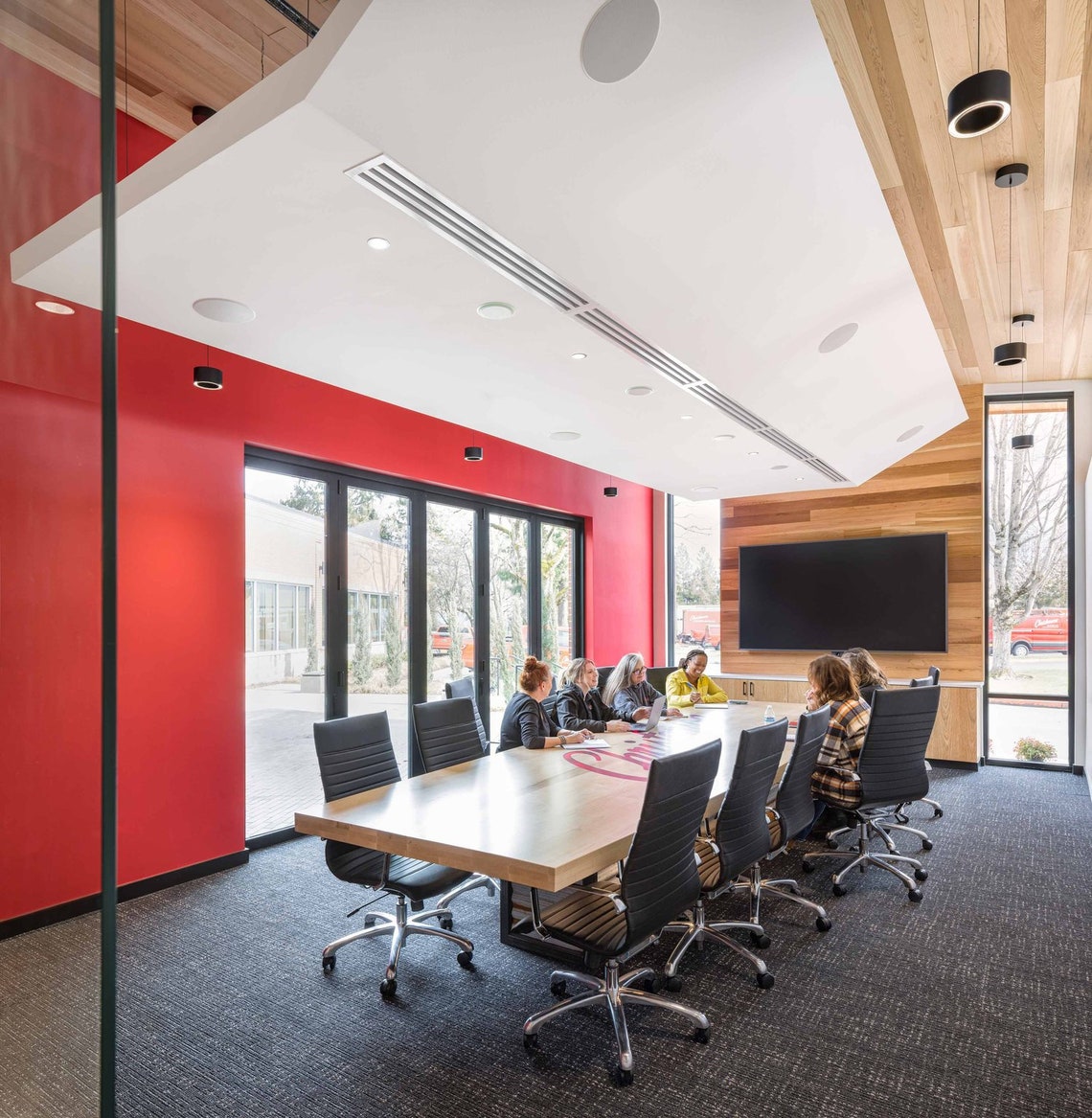 Resin Cast Logo Conference Table - Etsy