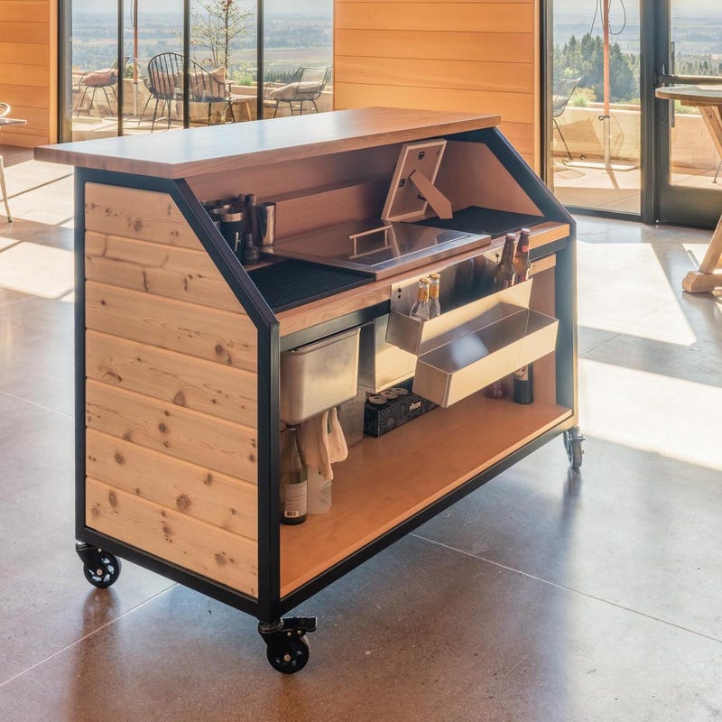 Charcuterie Bar Cart - Etsy