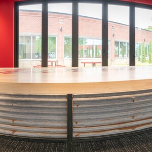 Resin Cast Logo Conference Table - Etsy