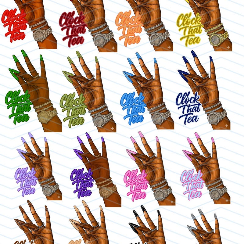 Clock It Hands Embroidery - Etsy