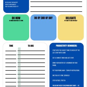 Easy Executive Function Planner – Designed for ADHD, Neurodivergence to ...
