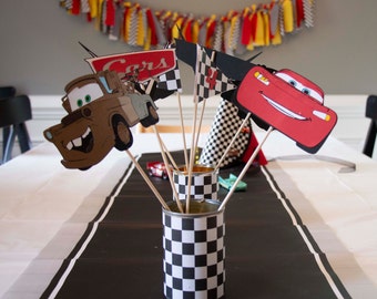 Cars Centerpiece - Etsy