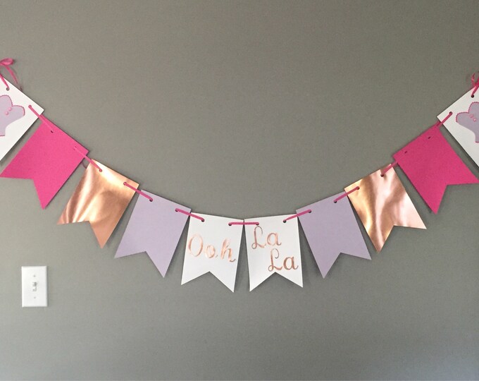 Ooh La La Corset Banner - Etsy