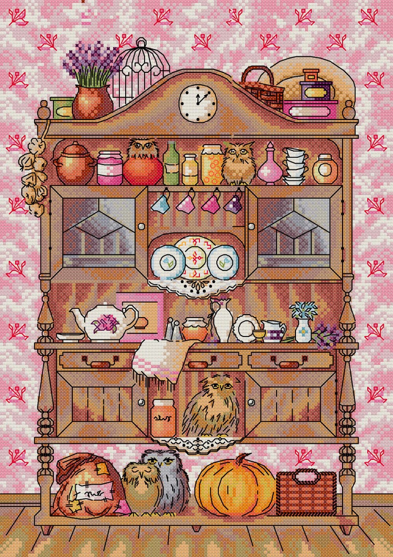 Joy Sunday Cross Stitch Kits, Counted & Stamped Embroidery Set ...