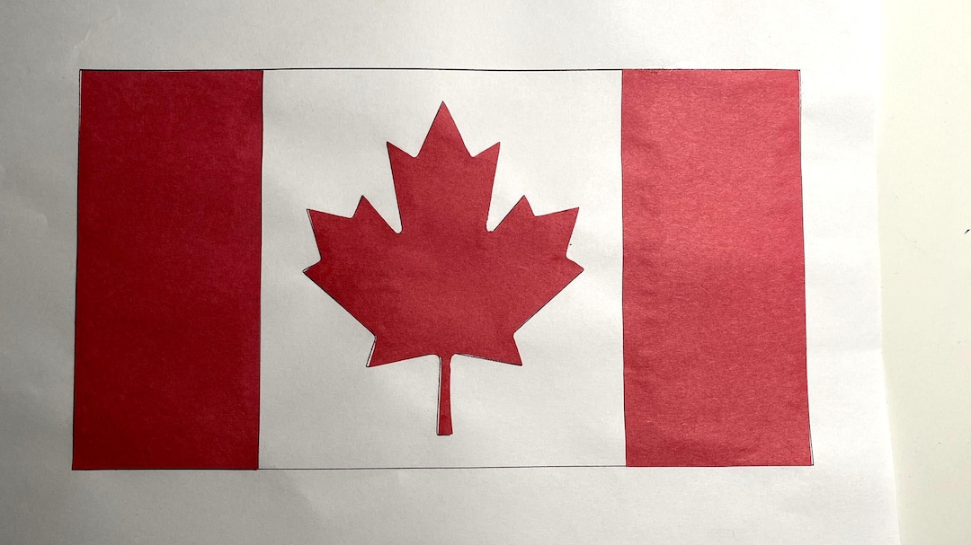 Canada Day Craft for Kids – Printable Canadian Flag Activity – Easy DIY ...