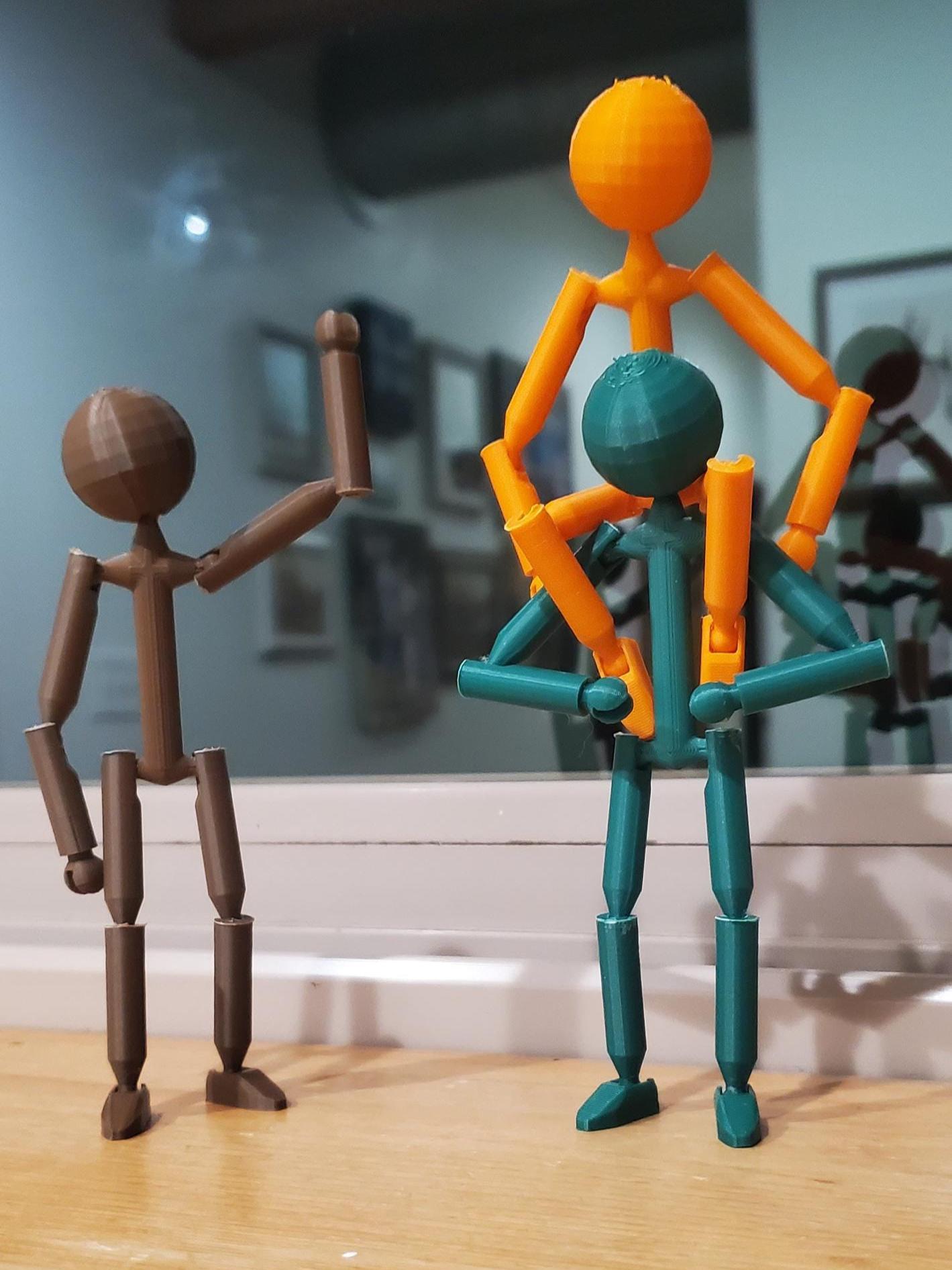 Flexible Stick Man Set - Etsy