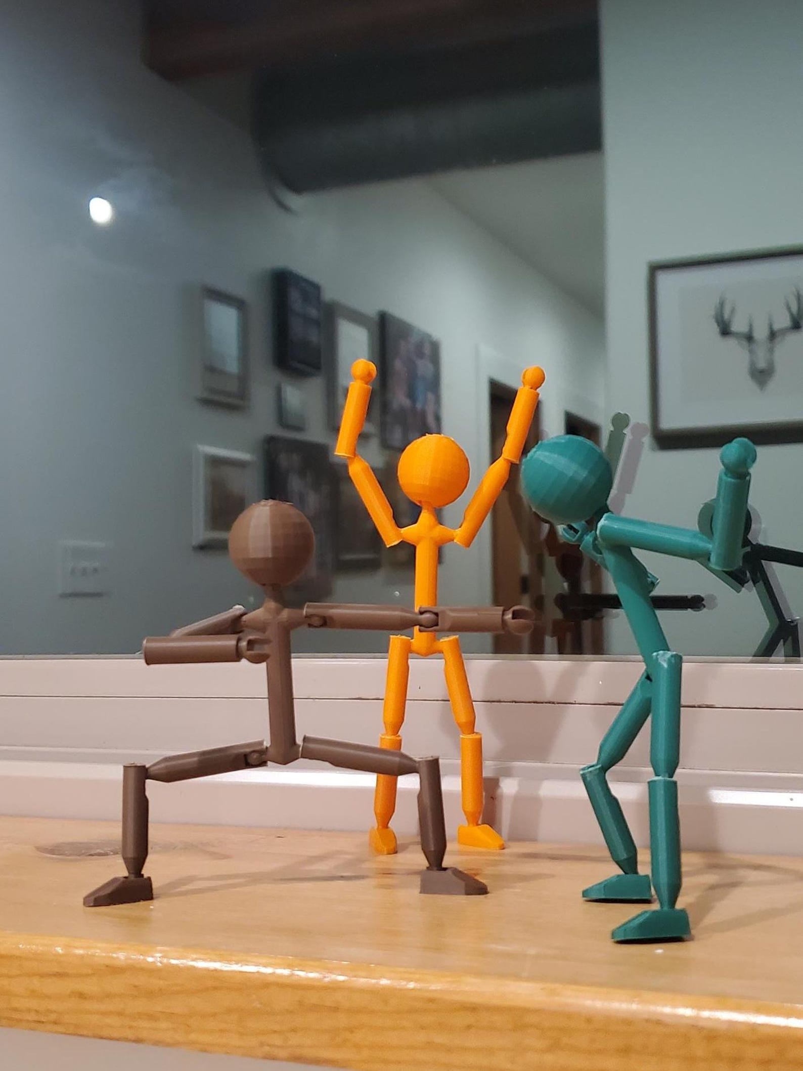 Flexible Stick Man Set - Etsy