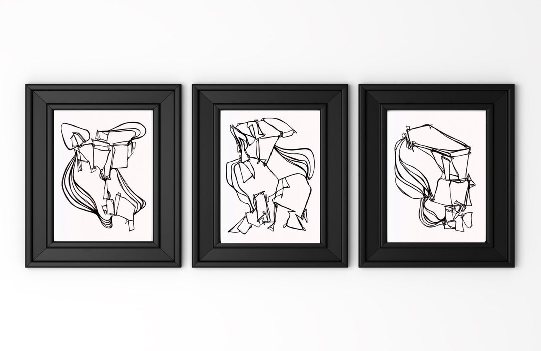 ORIGINAL Line Drawing, Black and White, Pen and Ink, Ink on Paper ...