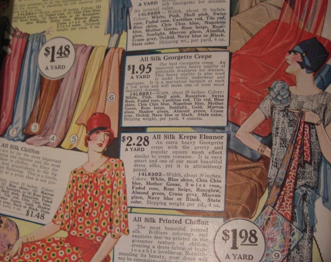 Vintage Sears Roebuck Catalog 1920s - Etsy