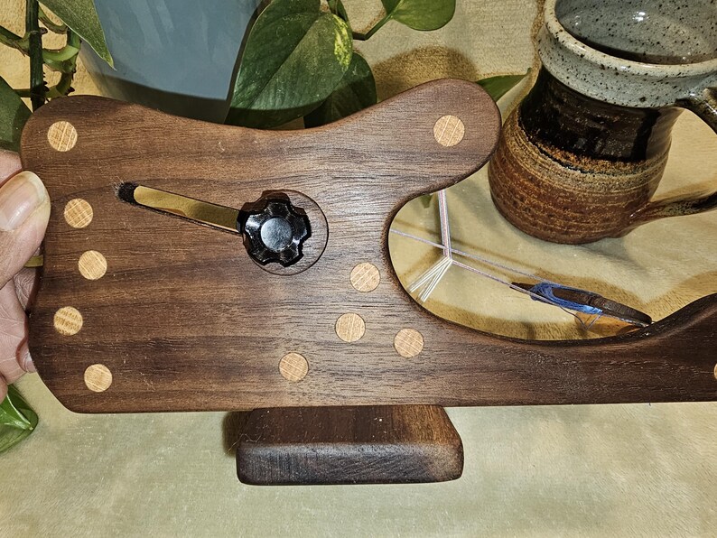 Walnut Inkle Loom With Oak Pegs - Handmade From Local Lumber 4.5 Inches ...