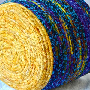 Handmade Textile Basket, Gorgeous Batik Fabric Bin, Office Waste Paper ...