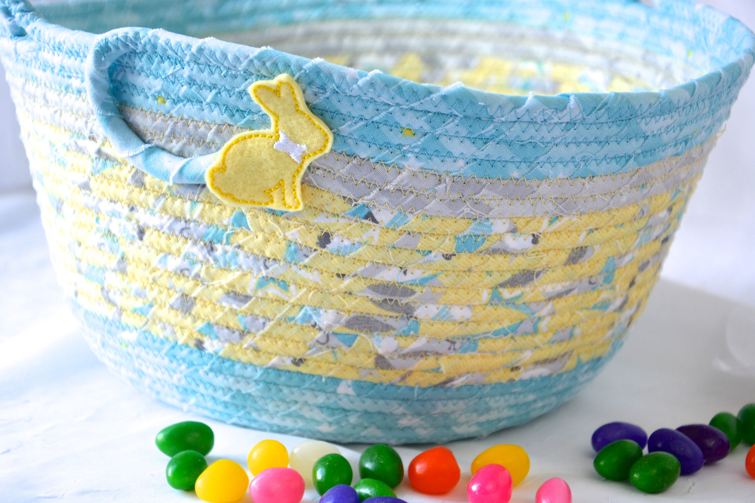 Boy Easter Basket, Handmade Easter Bucket, Crayon Basket, Boy Room Toy ...