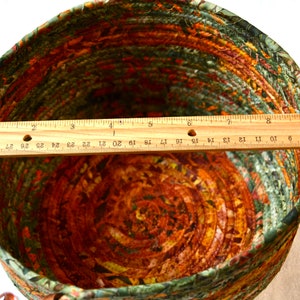 Artisan Batik Bowl, Handmade Gift Basket, Bohemian Batik Fabric Basket ...