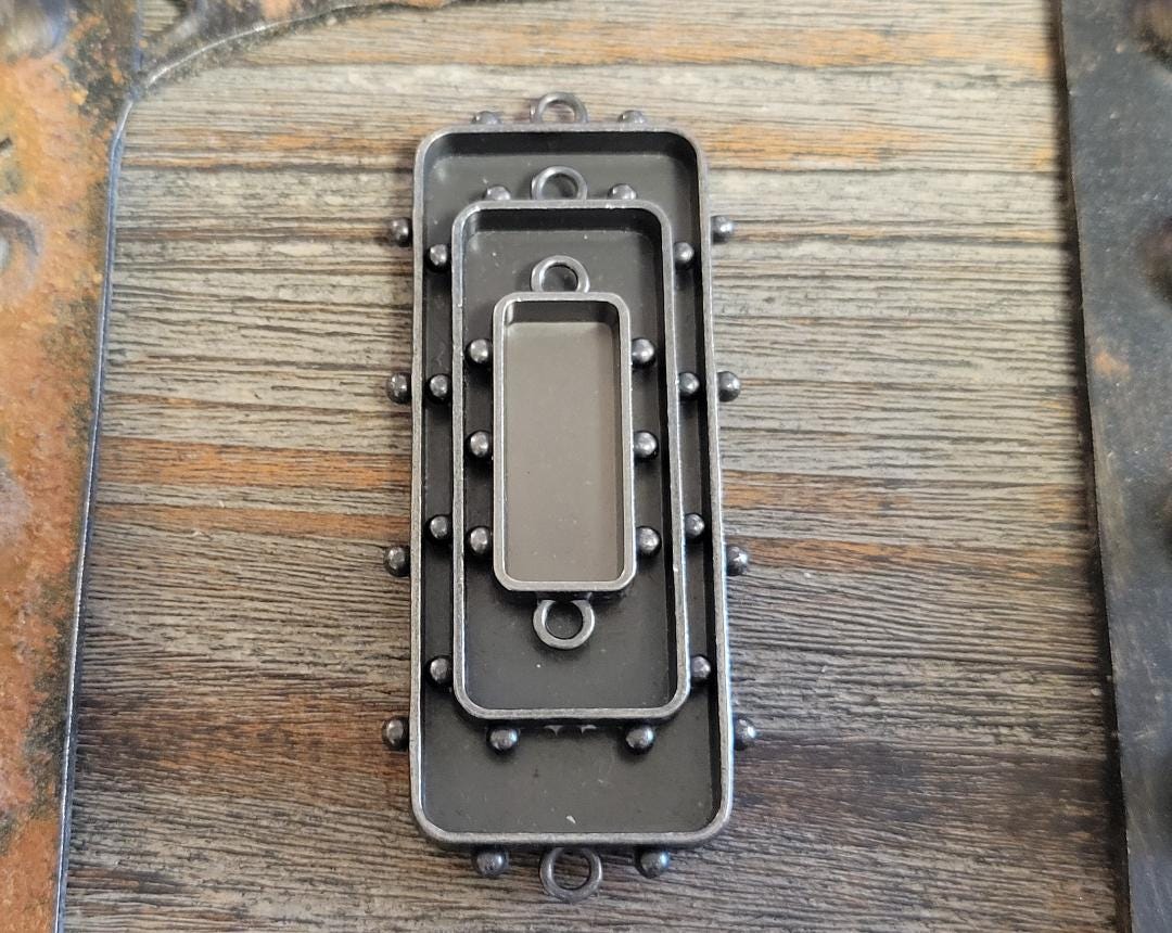 Bezels for Pendants, Charms or Connectors-bezels for Jewelry Designs ...