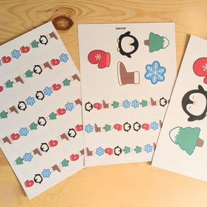 Winter Matching Activity | Christmas Preschool Activity | Fine Motor ...