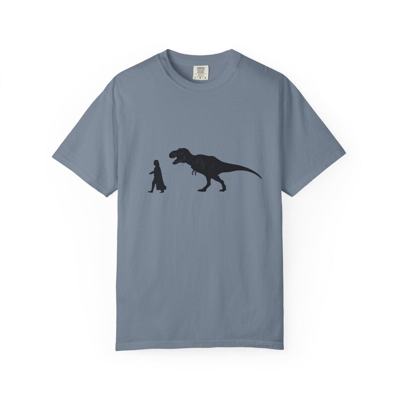 Darth Vader Walking a Trex Tee, Star Wars Unisex T-shirt, Geek Clothing ...