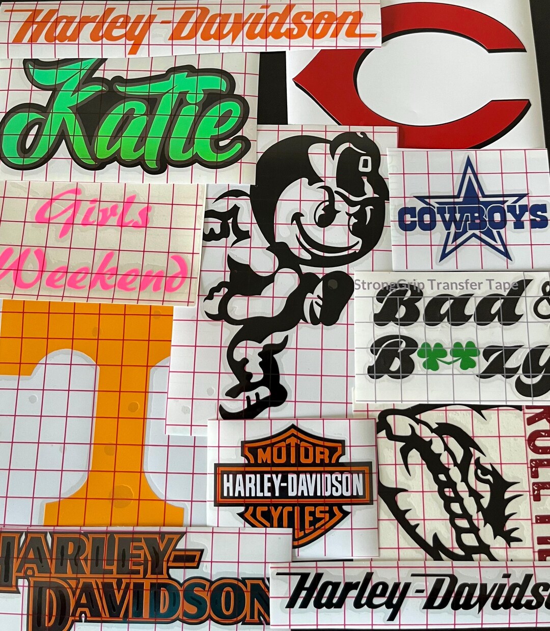 Custom Decals and Heat Transfers - Etsy
