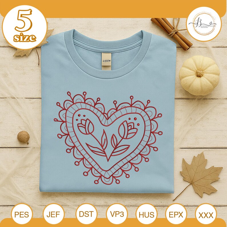 Valentine Heart Shape Embroidery Design, Happy Valentine’s Day ...