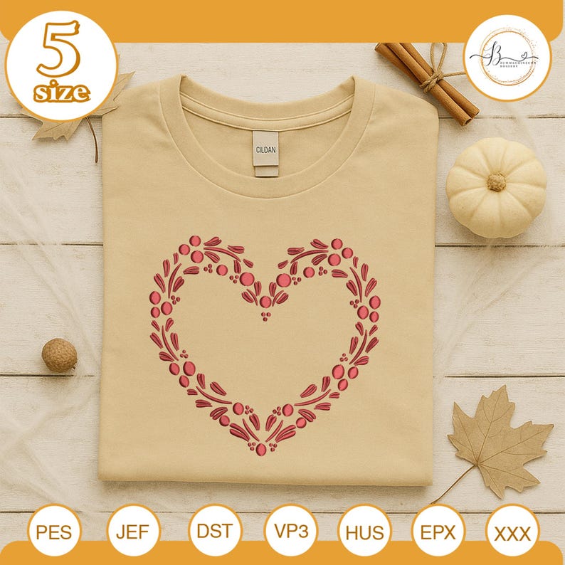 Valentine Heart Shape Embroidery Design, Happy Valentine’s Day ...