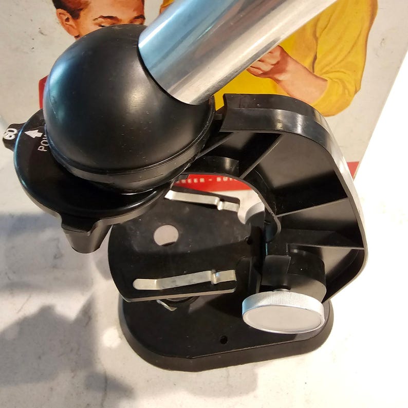 Vintage Gilbert Microscope and Lab Set Career Building Science 1960 ...