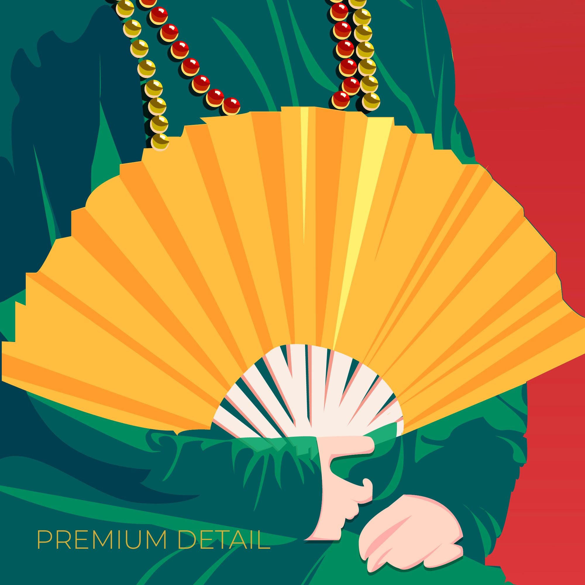 Vietnamese Art Printable – Ao Dai Illustration | Asian Gift ...