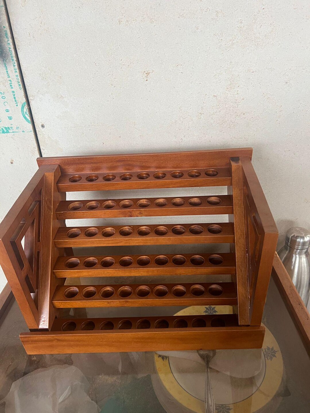 Wooden Perfume Stand - Etsy