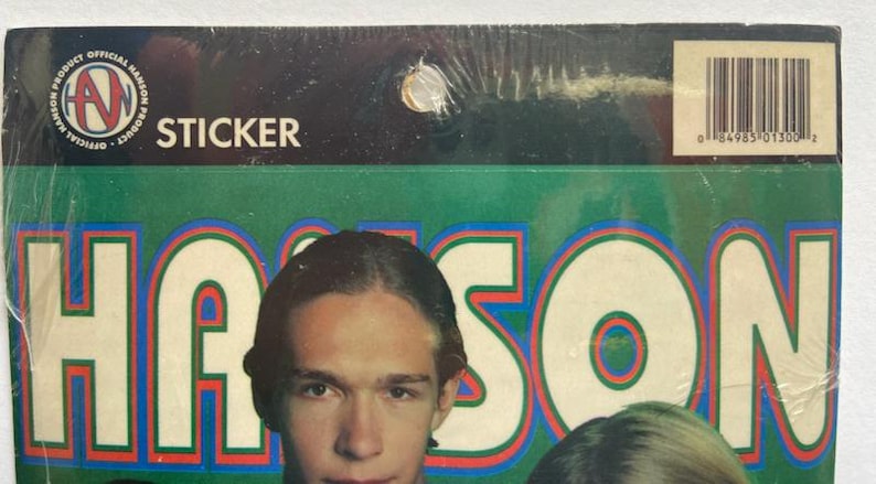 Hard to Find Rare Hanson Sticker #3 Officially Licensed and Still in ...