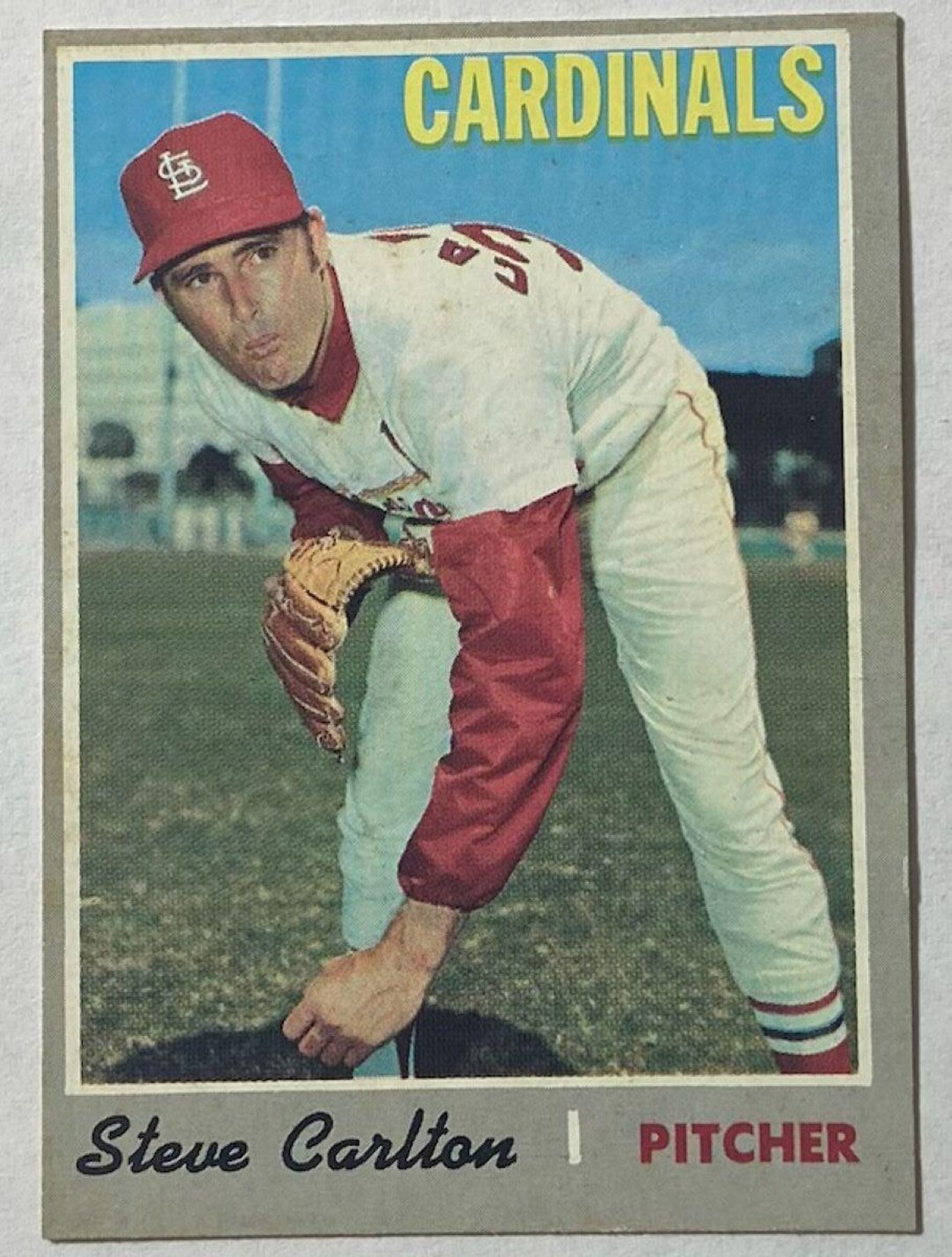 1970 Topps Steve Carlton #220 Sports Card St. Louis Cardinals Sharp ...