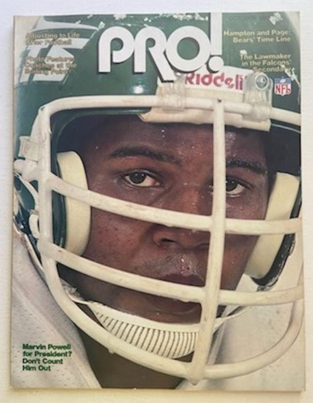 Rare NFL Pro! Magazine October 1981 - Powell, Madden, Page, Hampton ...