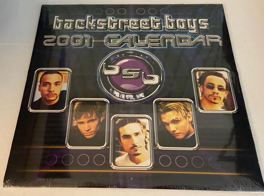 Backstreet Boys BSB 2001 Calendar Still in Original Packaging and an ...