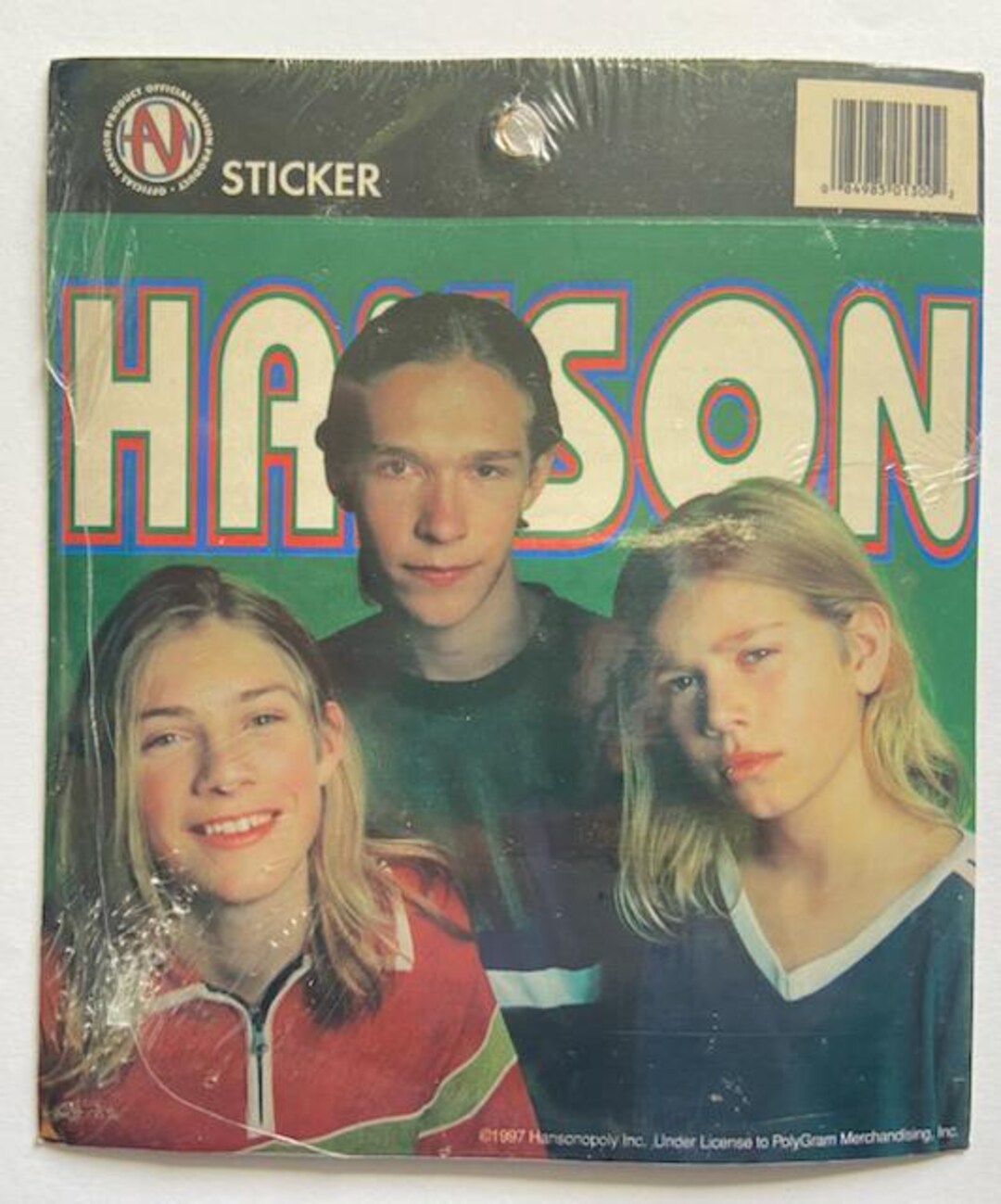 Hard to Find Rare Hanson Sticker #3 Officially Licensed and Still in ...