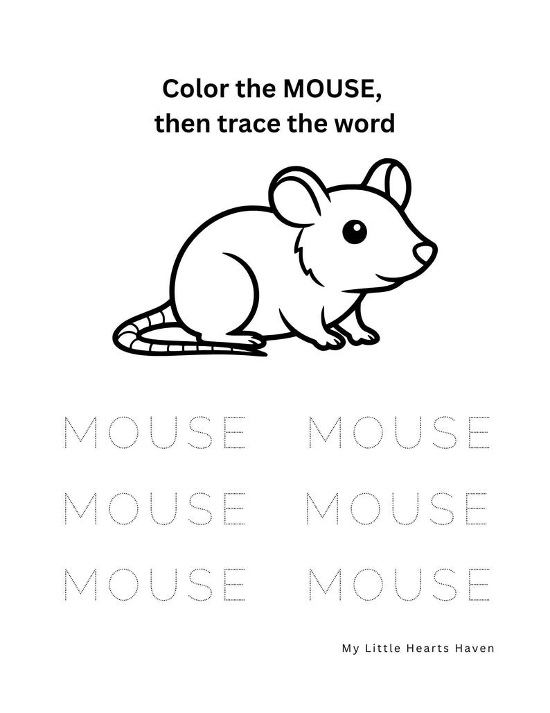 Lion and the Mouse Activity Pack for Kids | Coloring, Tracing, Puppets ...