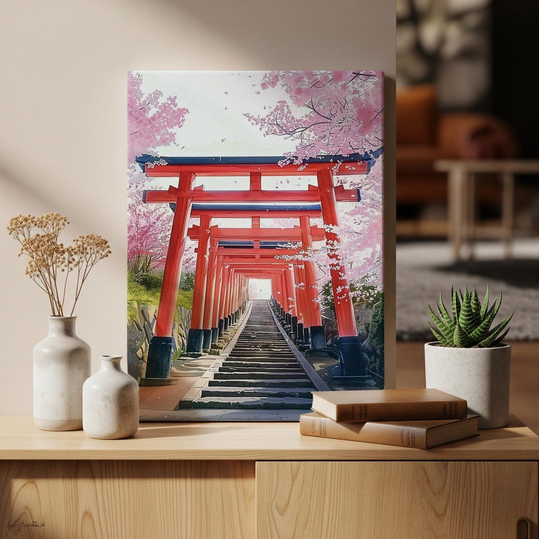 Japan Wall Art – Fushimi Inari Taisha, Kyoto | Made in Japan | Scenic ...