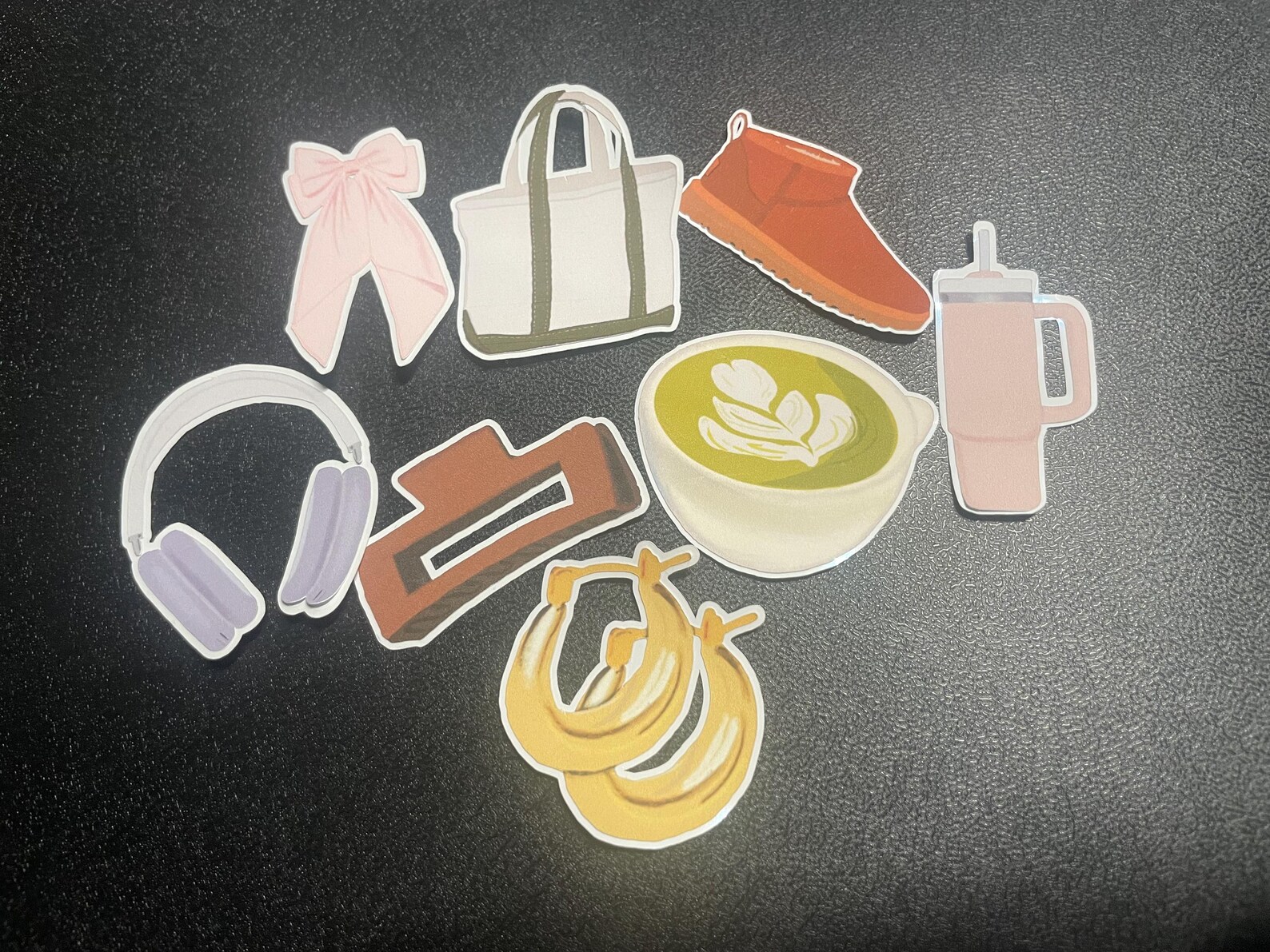 Clean Girl Aesthetic Sticker Pack | Pink & Neutral Vinyl Stickers for ...