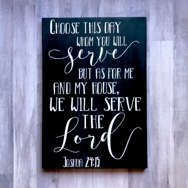 Whom You Will Serve - Etsy