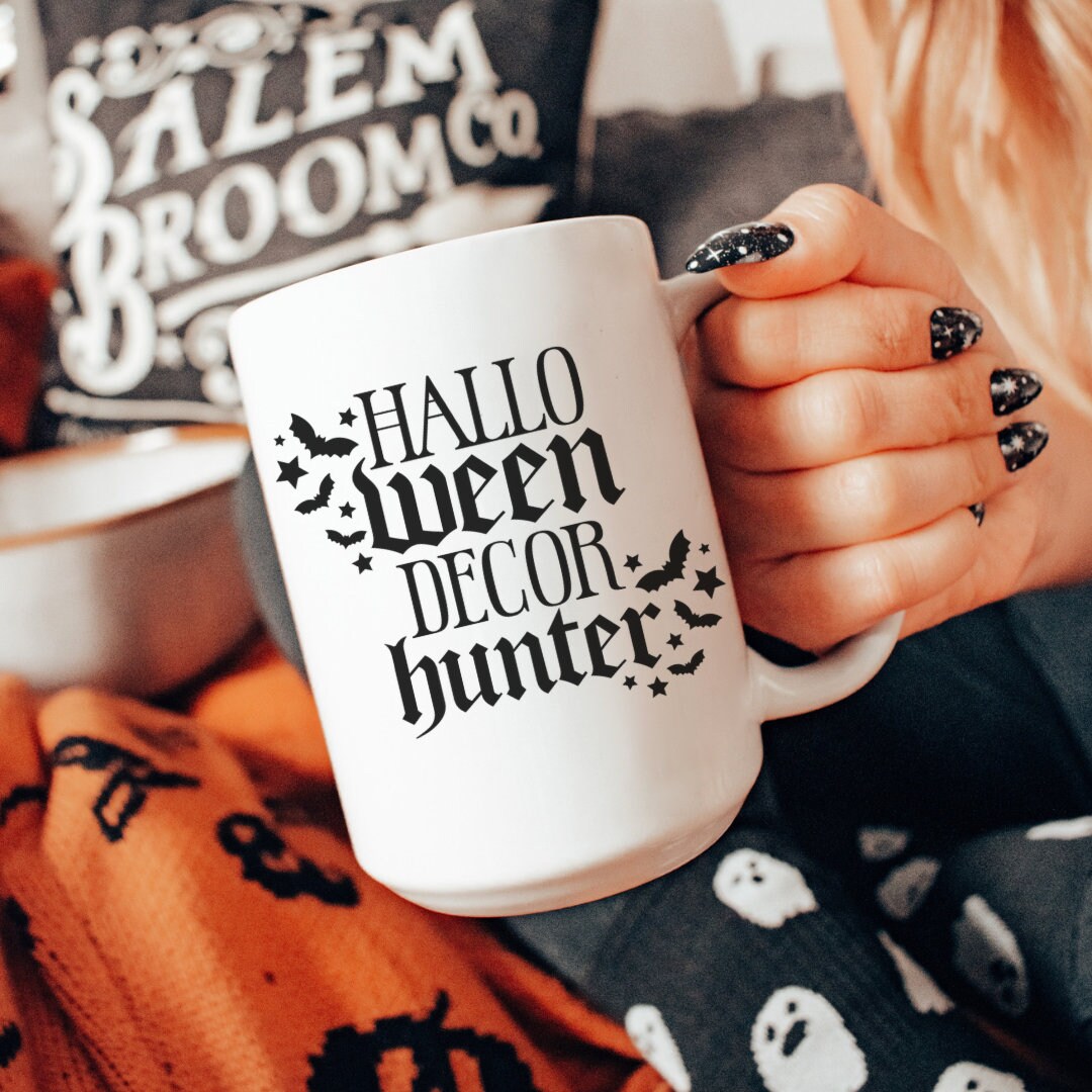 16 Oz Mug, Halloween Decor Hunter, Spooky Season Mug - Etsy