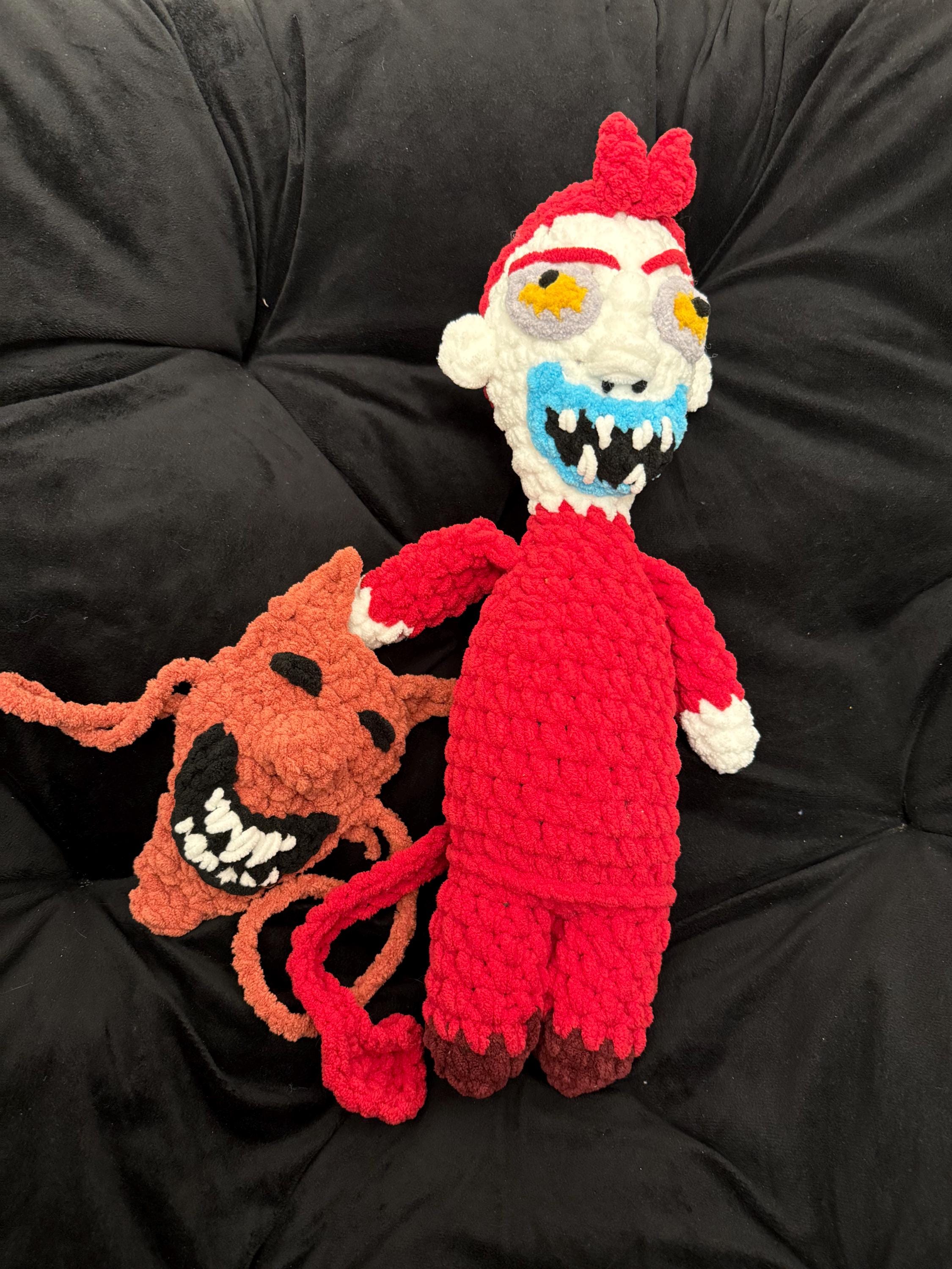 Handmade Crochet Devil Boy Plushie; Fan Made Crochet NBC Lock ...