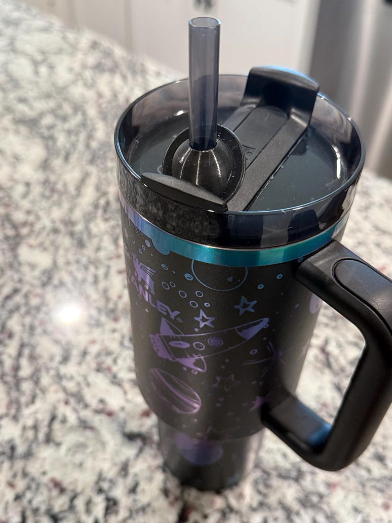 Saturn Straw Topper for Stanley | Planet Cup Topper – Cute & Cosmic ...