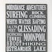 Custom Subway Sign - Rules, Places... - Large Wood Sign, Custom Made ...
