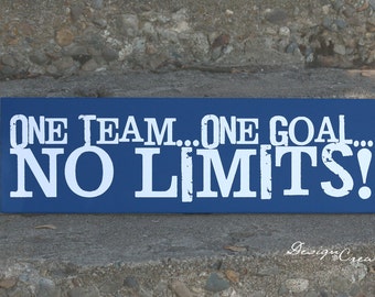 Custom Sign GO TEAM Custom Made Team Sign sports team | Etsy