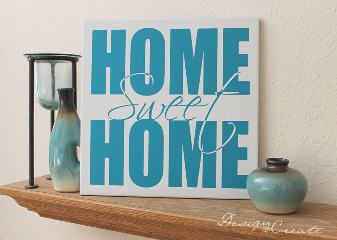 Custom Wood Sign - HOME SWEET HOME Sign - Wood Sign, Family, Custom ...