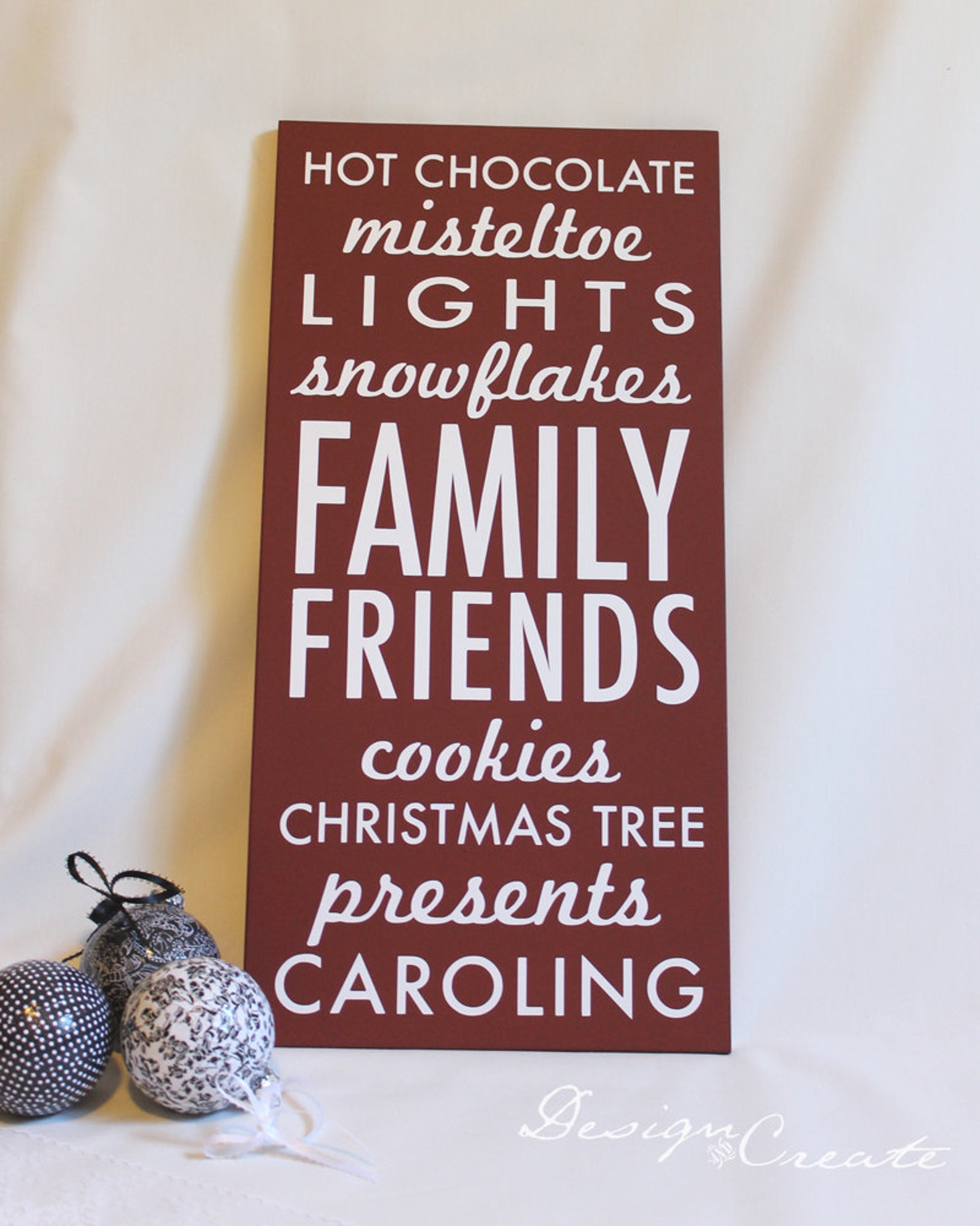 Custom Sign Christmas Sign Things of the Holidays Family - Etsy